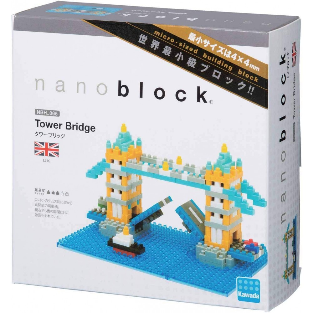 NANOBLOCK® TOWER BRIDGE LONDON (460 + PIECES) MINI BUILDING BLOCKS - One32 Farm toys and models
